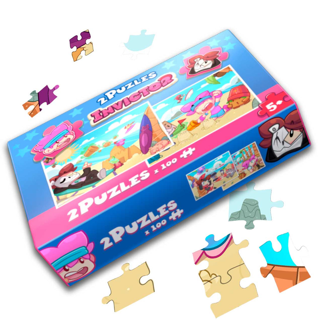 Puzzle Doble Edición Limitada Invictor y Hacker – INVICTOR